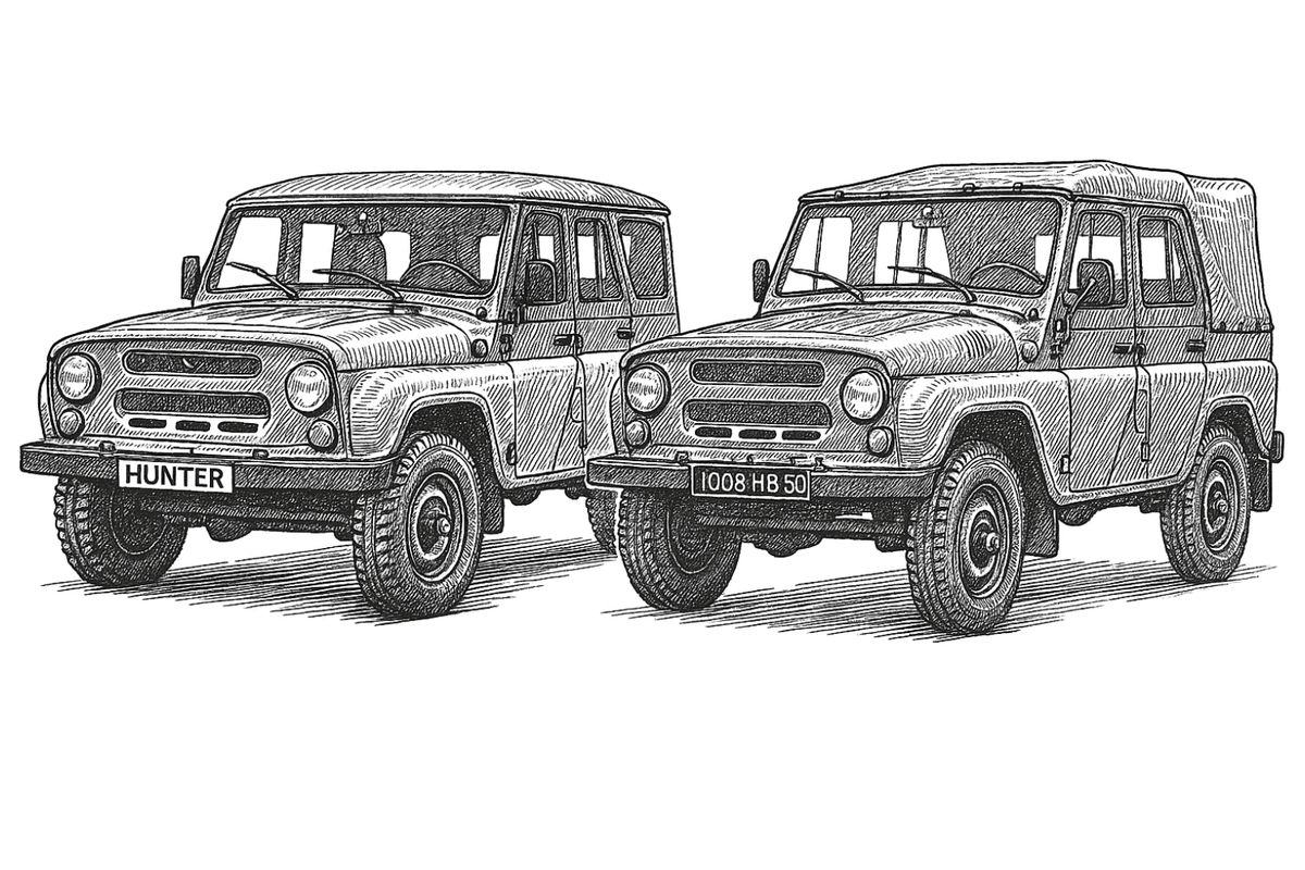 Classic UAZ Hunter and 469 Carburetor Engines – UAZPARTS.COM